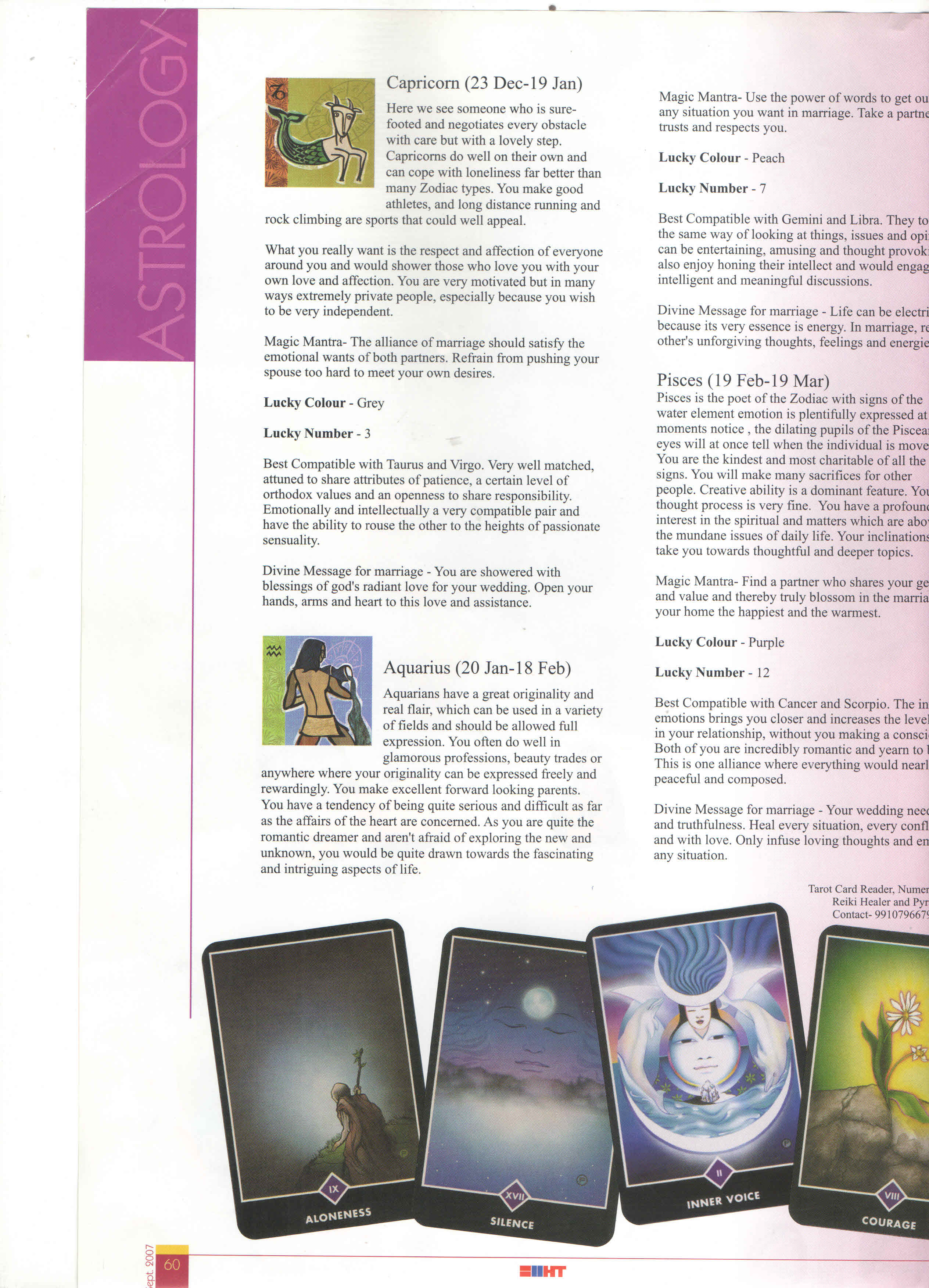 Article on Tarot reading – Neera Sareen: International Master in Tarot ...